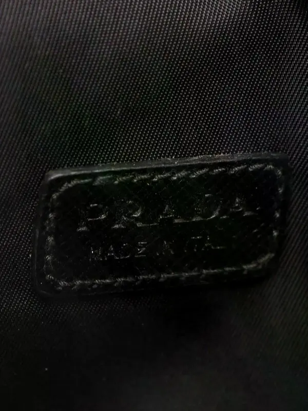 Prada Saffiano Trimmed Tessuto Messenger Bag