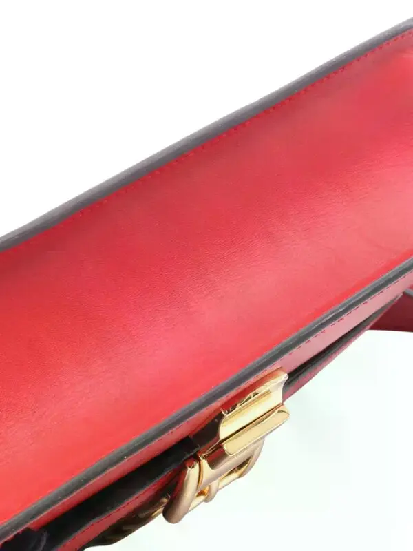 Gucci 2000-2015 Small Calfskin Sylvie Web Satchel