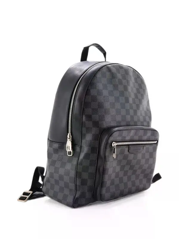 LOUIS VUITTON Josh Damier Graphite Backpack - Black