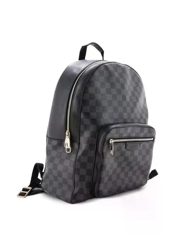 LOUIS VUITTON Josh Damier Graphite Backpack - Black
