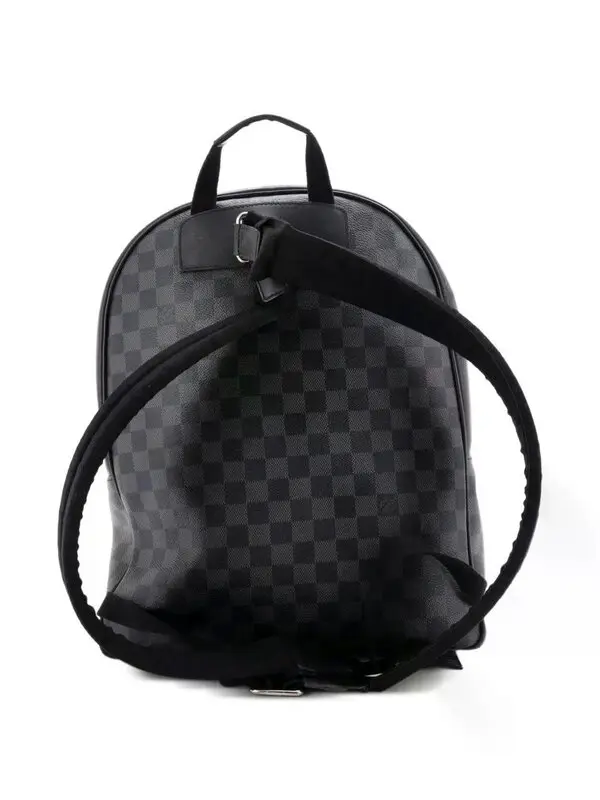 LOUIS VUITTON Josh Damier Graphite Backpack - Black