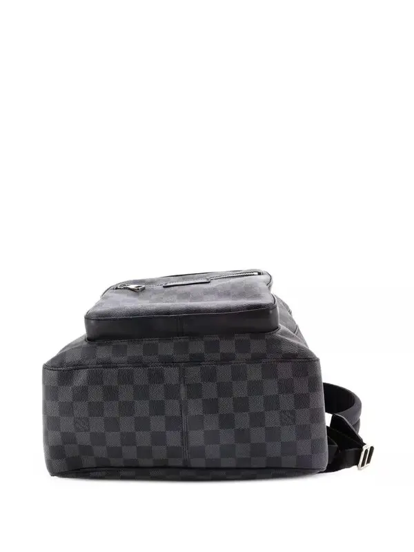 LOUIS VUITTON Josh Damier Graphite Backpack - Black