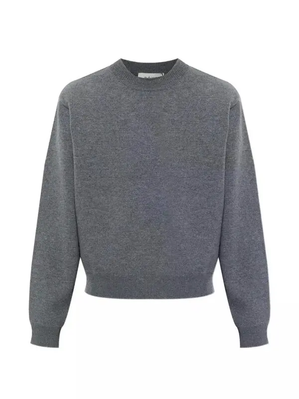 RÓHE Shoulder-padded Crew Neck Sweater