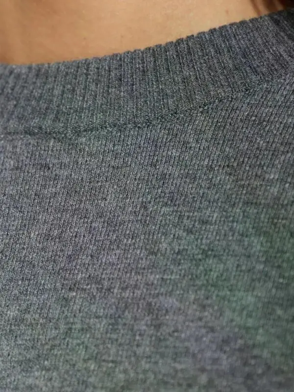 RÓHE Shoulder-padded Crew Neck Sweater