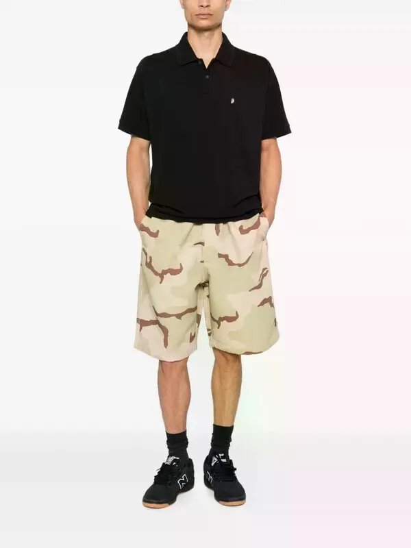 StÜssy Logo-embroidered Polo Shirt