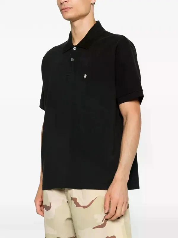 StÜssy Logo-embroidered Polo Shirt
