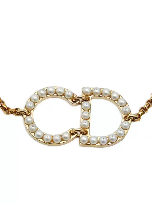 Dior Clair D Lune Faux Pearl Bracelet