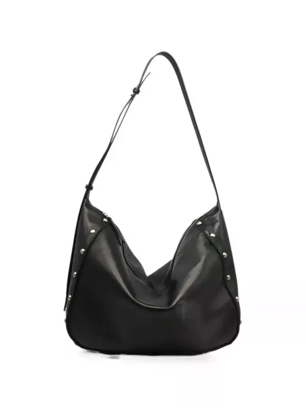 HTC LOS ANGELES Studded Leather Shoulder Bag