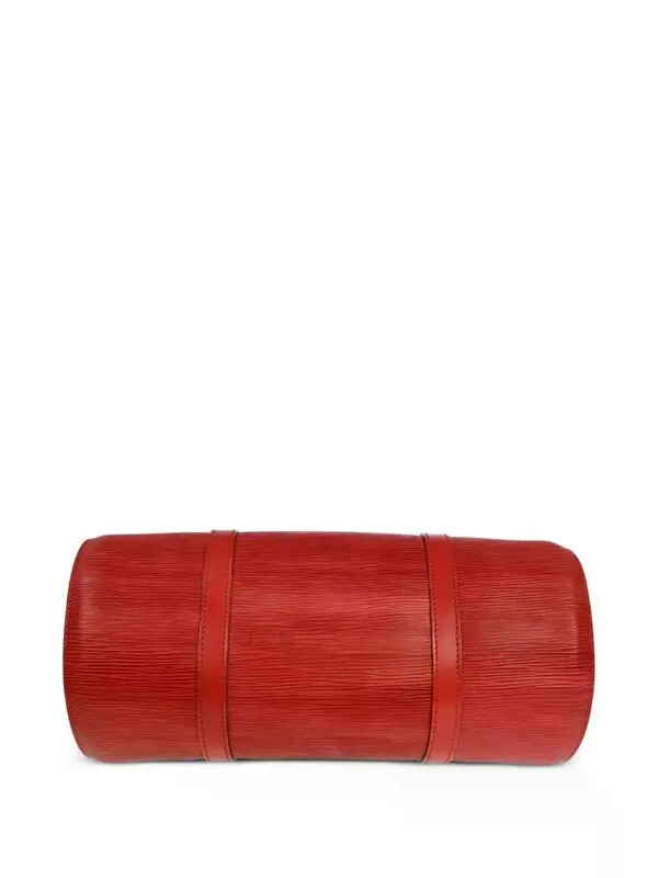 LOUIS VUITTON 1997 Soufflot Epi-leather Shoulder Bag - Red