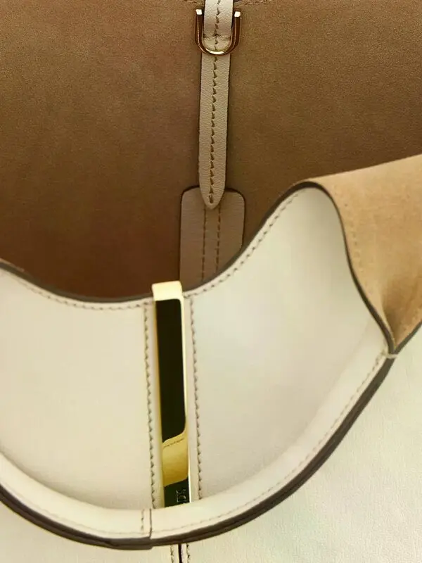 TOD'S Logo-plaque Leather Tote Bag