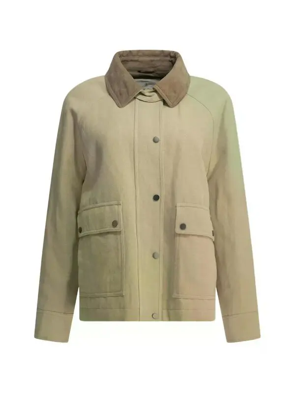 Brunello Cucinelli Corduroy-collar Jacket