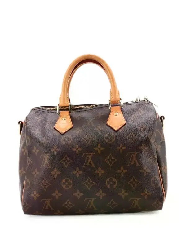 LOUIS VUITTON Speedy Bandouliere Monogram Canvas 25 Satchel - Brown