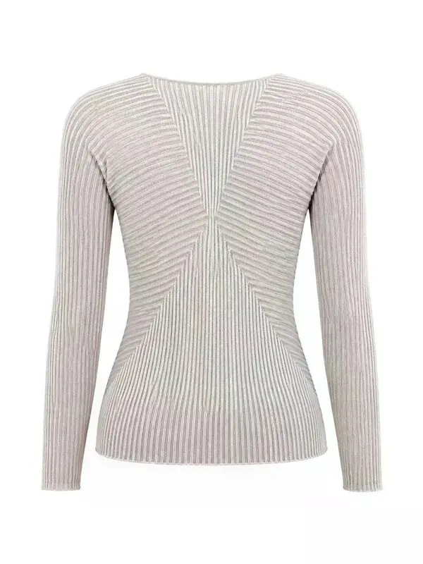 Emporio Armani Ribbed V-neck Sweater