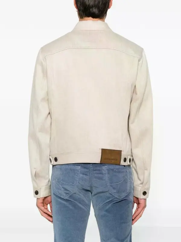 Jacob Cohen Twill Trucker Jacket