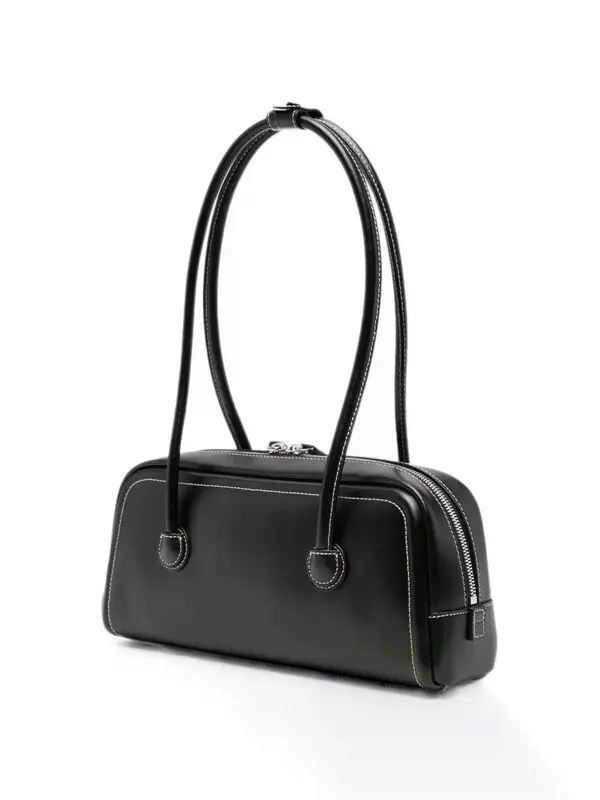 MARGESHERWOOD Contrast-stitch Logo-embossed Tote Bag