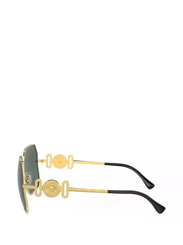 Versace Medusa Geometric Sunglasses