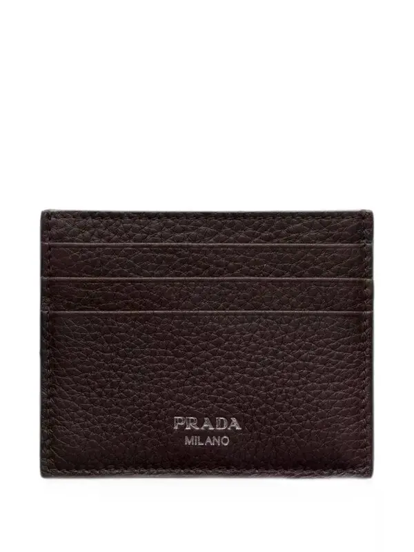 Prada Leather Card Holder