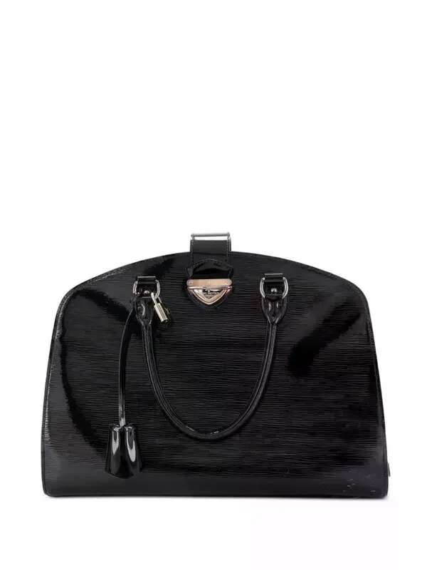 LOUIS VUITTON Pont Neuf Handbag In Electric Epi Leather - Black