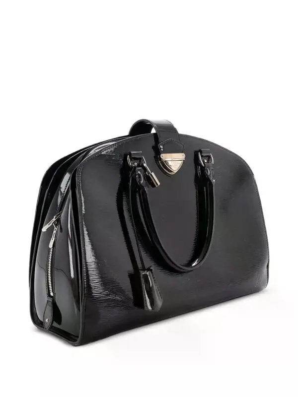 LOUIS VUITTON Pont Neuf Handbag In Electric Epi Leather - Black