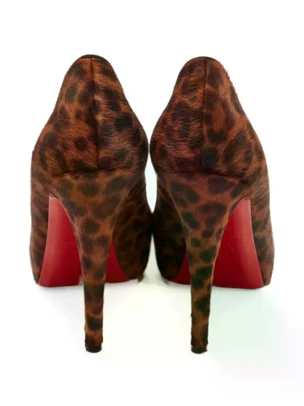 CHRISTIAN LOUBOUTIN Dorispiky Leopard-print Pumps