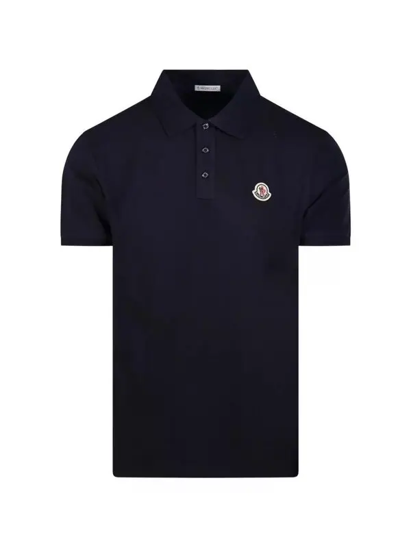 Moncler Logo-patch Polo Shirt