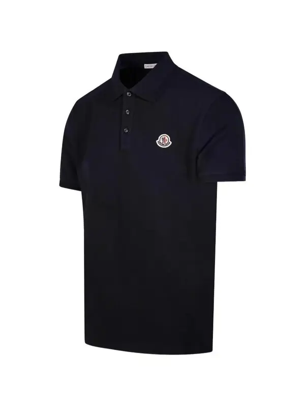 Moncler Logo-patch Polo Shirt
