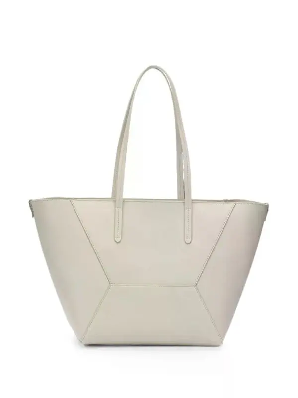 Brunello Cucinelli Geometric-panel Leather Shoulder Bag