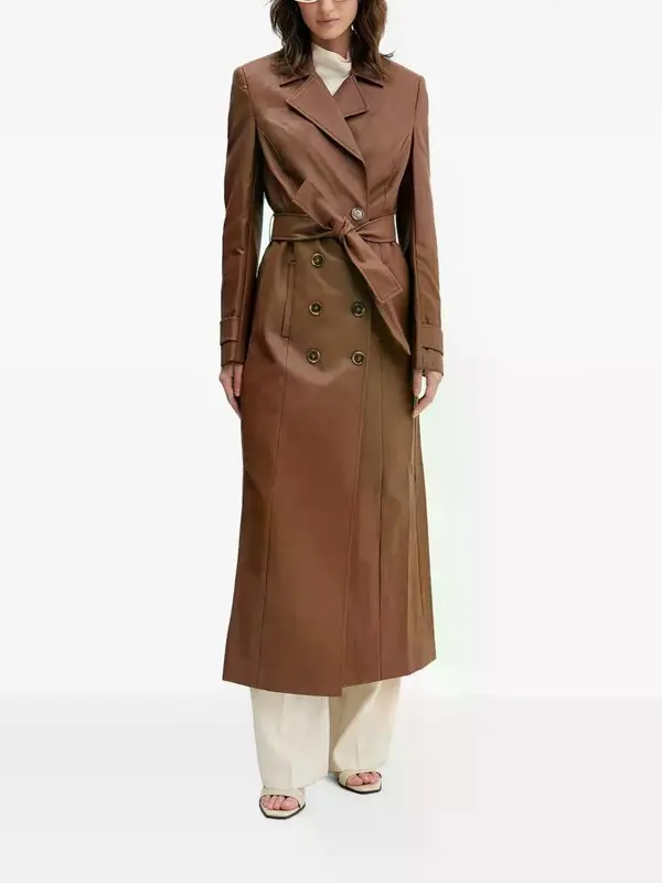 Bardot Double-breasted Belted Coat
