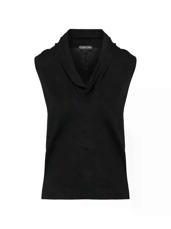 TOM FORD Cowl-neck Sleeveless Top