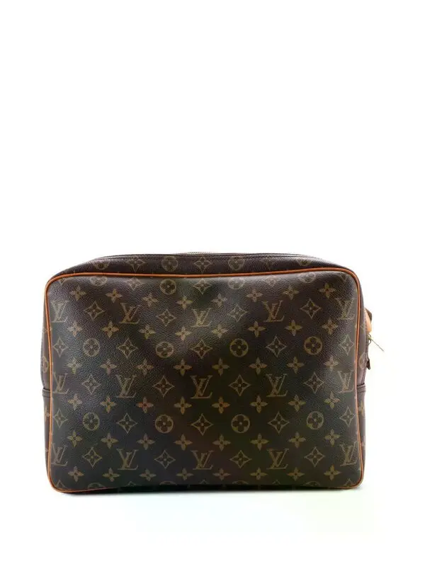 LOUIS VUITTON Monogram Canvas Reporter Gm Crossbody Bag - Brown