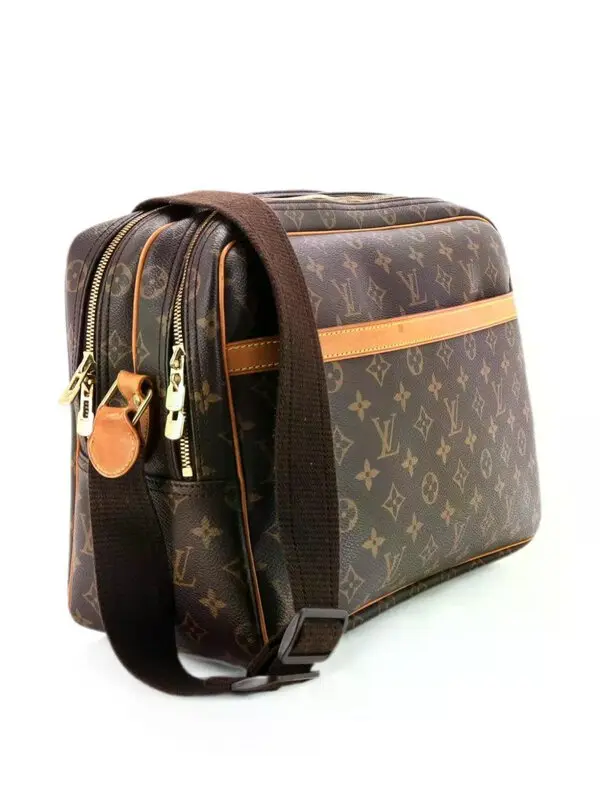LOUIS VUITTON Monogram Canvas Reporter Gm Crossbody Bag - Brown