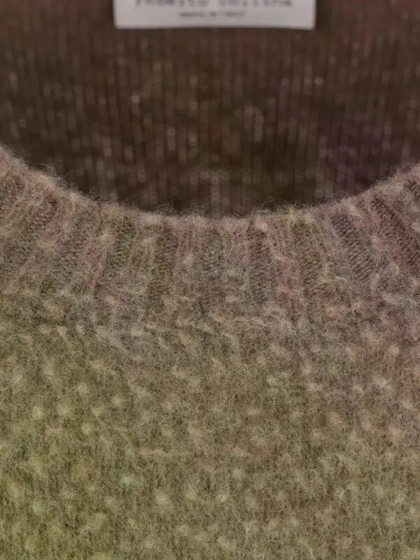 ROBERTO COLLINA Crew Neck Wool Sweater