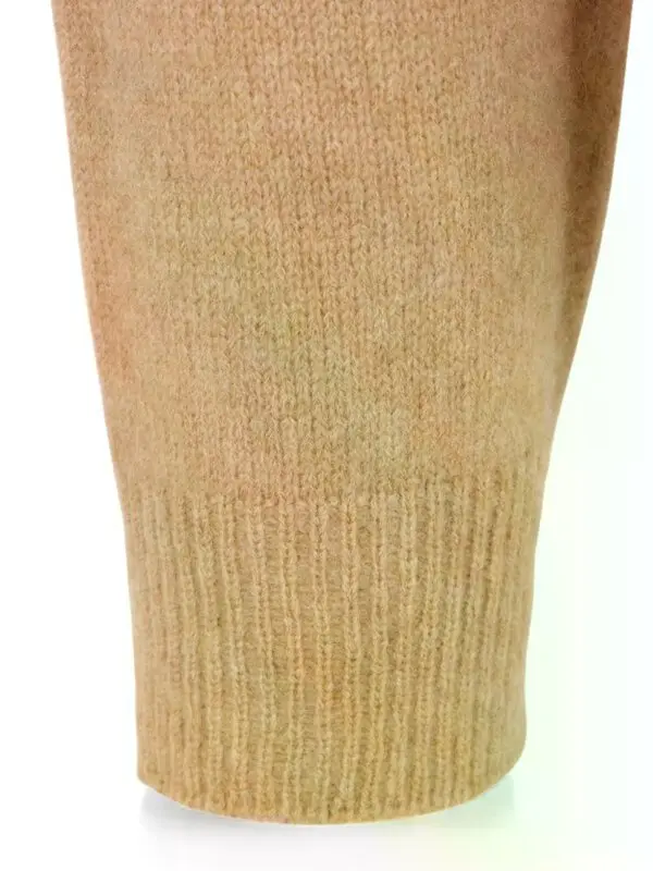 ROBERTO COLLINA Ribbed-trim Turtleneck Sweater