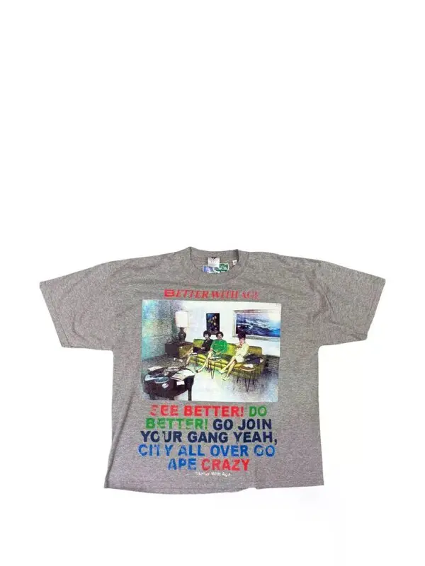 BETTER WITH AGE Graphic-print T-shirt