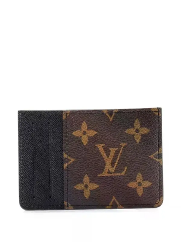 LOUIS VUITTON Neo Macassar Monogram Canvas Card Holder