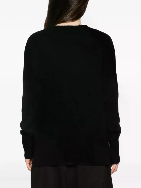 LISA YANG Mila Ribbed-knit Crew-neck Jumper