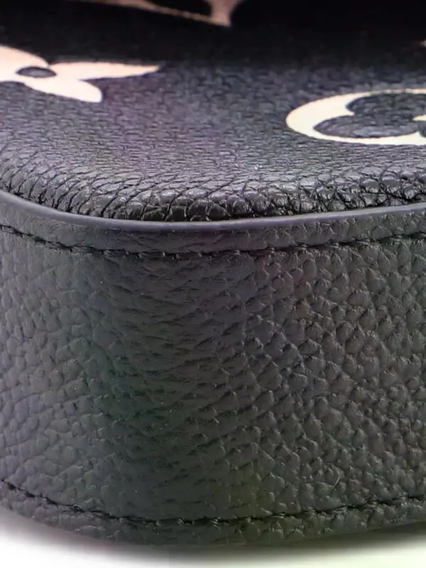 LOUIS VUITTON Felicie Pochette Bicolor Monogram Empreinte Giant Crossbody Bag