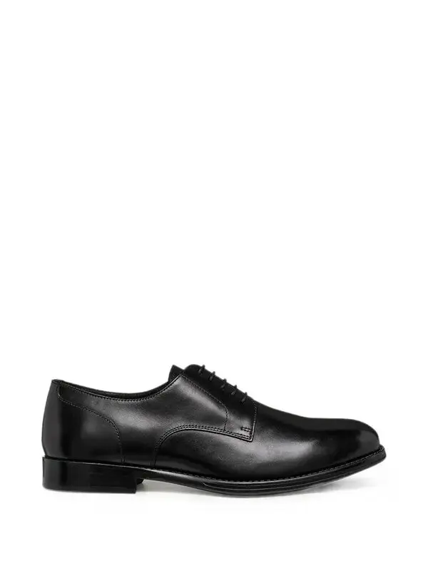 Geox Barberigo Leather Derby Shoes