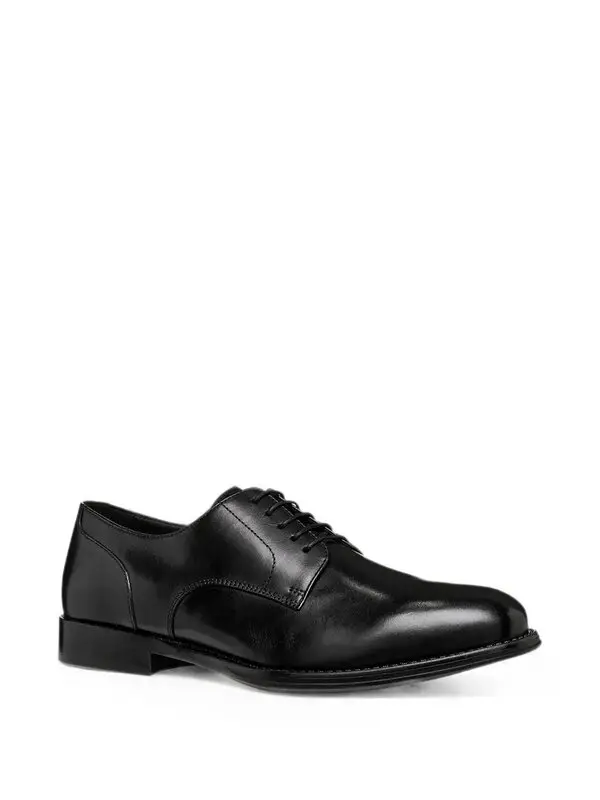 Geox Barberigo Leather Derby Shoes