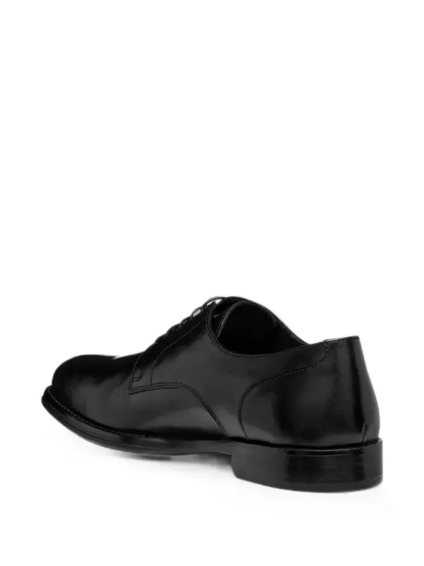 Geox Barberigo Leather Derby Shoes