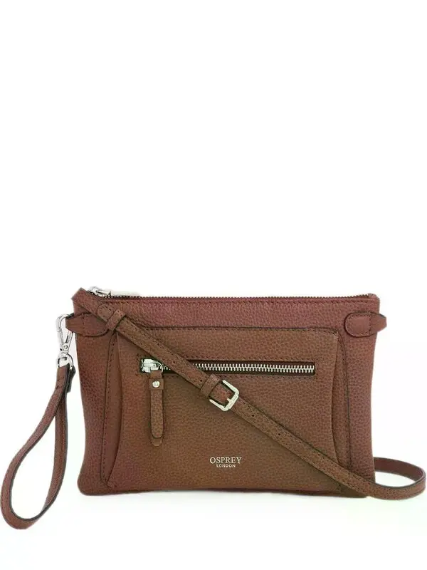 OSPREY Ruby Leather Crossbody Bag - Brown