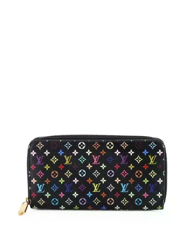 LOUIS VUITTON Zippy Wallet Monogram Multicolor Small Wallets