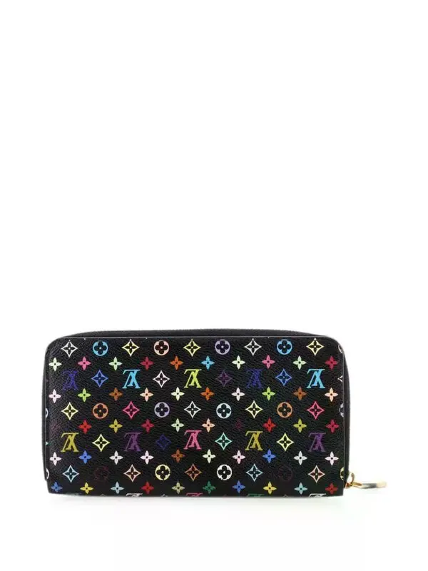 LOUIS VUITTON Zippy Wallet Monogram Multicolor Small Wallets