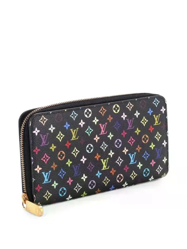 LOUIS VUITTON Zippy Wallet Monogram Multicolor Small Wallets