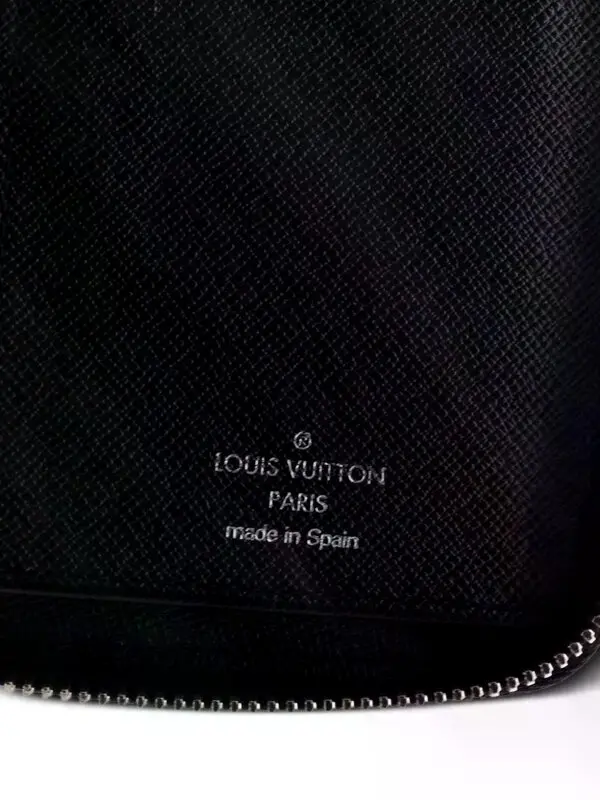 LOUIS VUITTON Zippy Wallet Damier Graphite Vertical Small Wallets