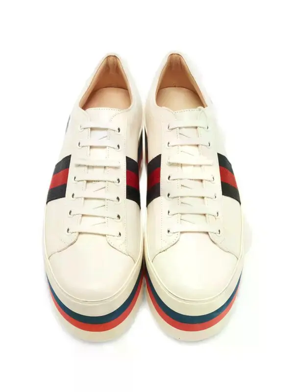 Gucci Peggy Web Sneakers