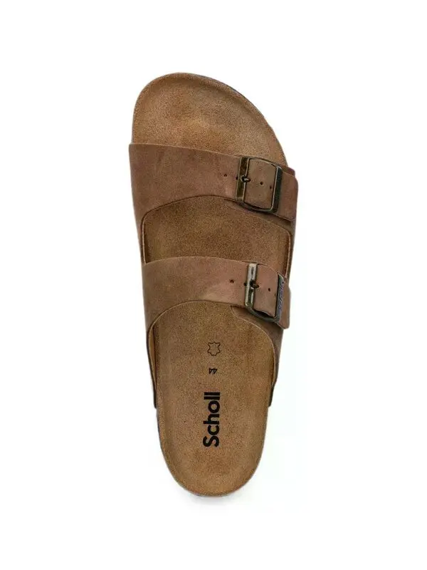 DR. SCHOLL'S SHOES Arizona Double Buckle-fastening Sandals