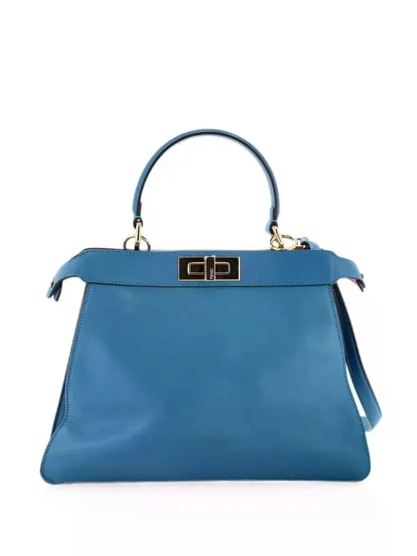 Fendi Peekaboo Iseeu Bag Leather Medium Satchel