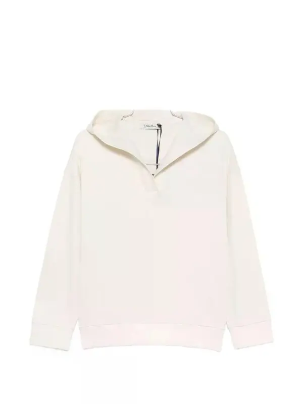 Max Mara Hooded Long-sleeve Hoodie