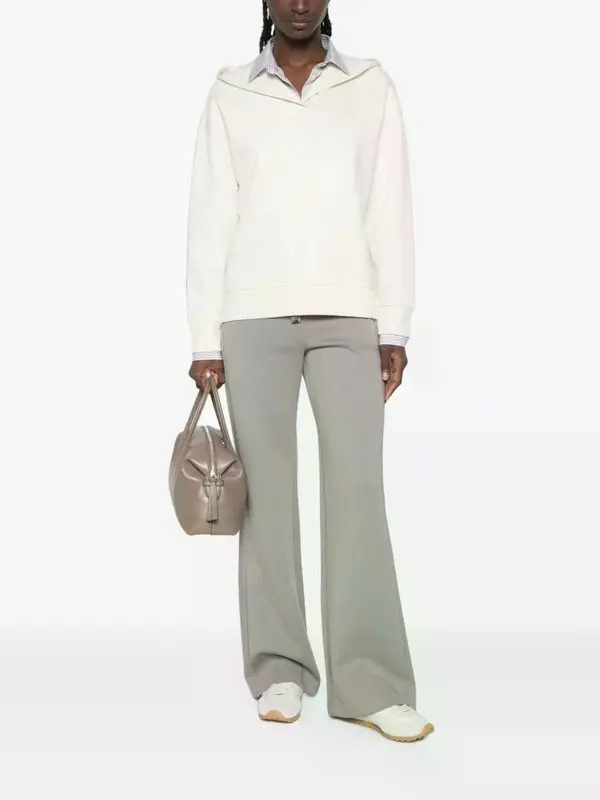 Max Mara Hooded Long-sleeve Hoodie